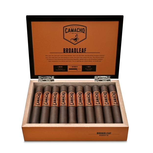 Camacho Broadleaf Robusto Cigars | Tobacco Locker