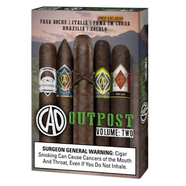CAO World 4 Cigar Sampler | Tobacco Locker